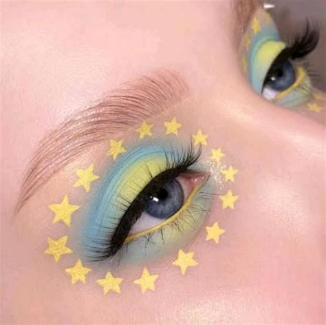 Star Eye Makeup Makeup Trucco Idee
