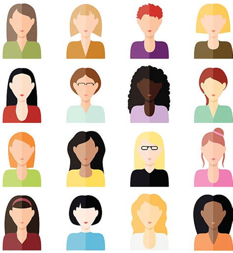 1300 Blonde Brunette Redhead Stock Illustrations Royalty Free Vector