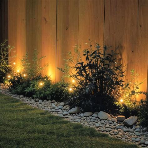 20 Fence Lighting Ideas For Every Style
