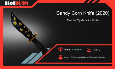 Mm2 Candy Corn Knife 2020 An Halloween Icon Revealed