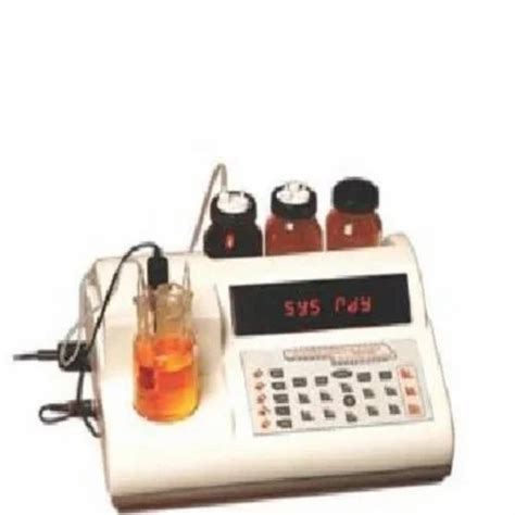 Titrators Automatic Potentiometric Titrator Manufacturer From Raigad