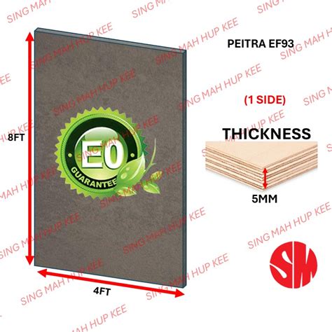 5mm 1 4x8ft Pvc Plywood Ef93 [e0]