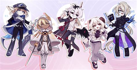 [closed] Chibi Adoptables Pack 8 By Invidens On Deviantart