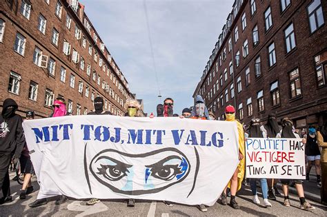 In Pictures First Muslim Women In Denmark Fined For Wearing Full Face