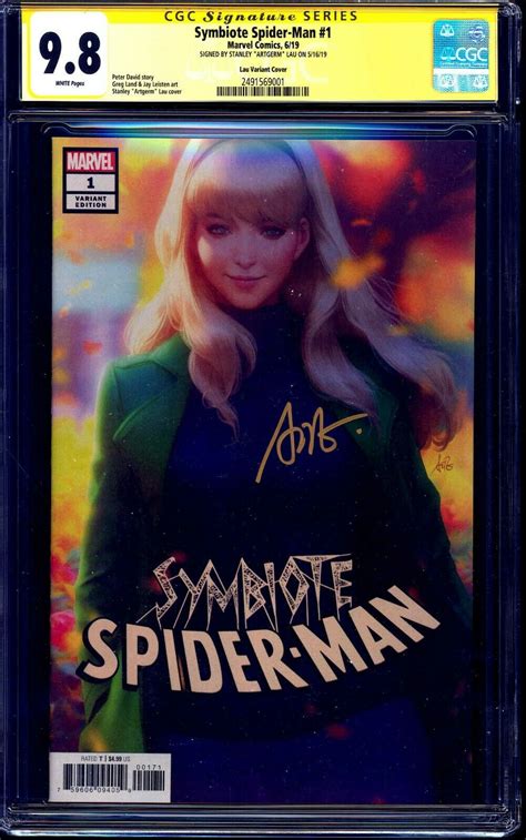 Symbiote Spider Man 1 Gwen Stacy Variant Cgc Ss 98