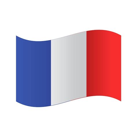 Bandeira Da França Vetor Premium