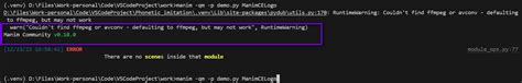 Manim（vscode~python环境配置） 知乎