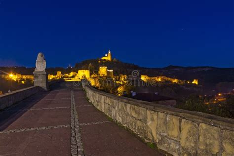 Ruins Of Medieval Stronghold Tsarevets Veliko Tarnovo Bulgaria Stock