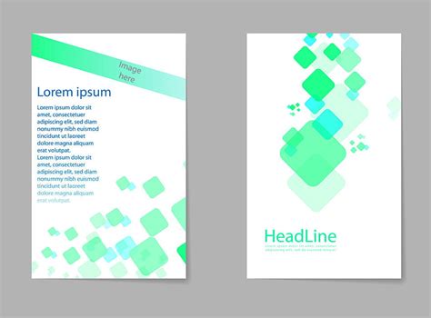 추상적 인 구성 명함 설정 상자 블록 벡터 Ai Eps Uidownload