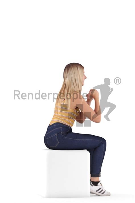 Janett Posed 010 Renderpeople