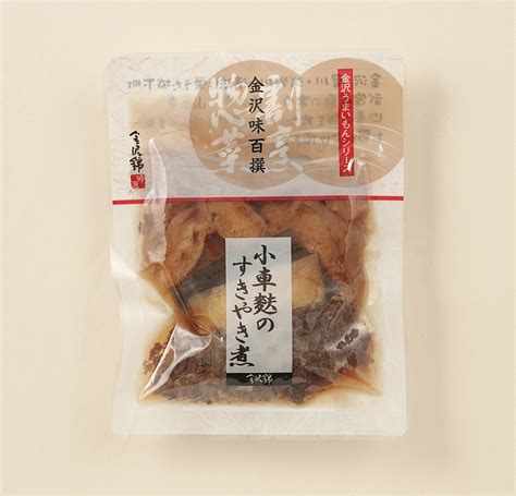 【金沢のこだわり佃煮惣菜・金沢錦】 小車麩のすきやき煮 120g