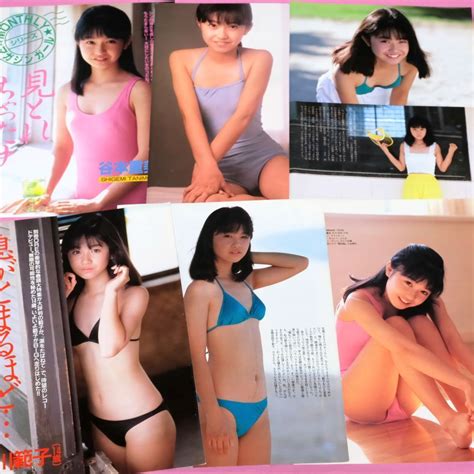 小川範子 谷本重美 1314歳のレア切り抜き アイドルデビュー時の切り抜き 平凡 明星 近代映画 等から 小川範子 谷本重美 13