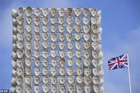 Sculpture Featuring Faces Of Transgender Non Binary And Gender Non