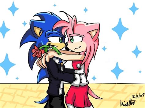 Sonamy Sonic The Hedgehog Fan Art Fanpop