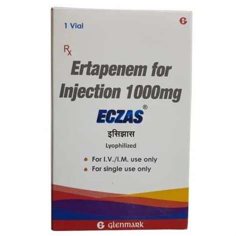 Ertapenem Injection 1000 Mg At ₹ 1500 Box Kachiguda Hyderabad Id 26933824130