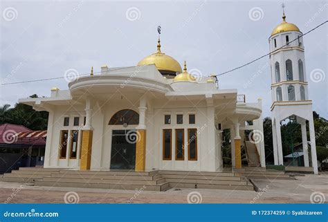 Masjid Baiturrahim Sultan Haji Hassanal Bolkiah Stock Image Image Of