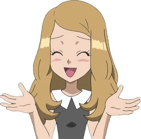 Serena Pokemon Blushing Vector By Mrtoonlover83 On Deviantart