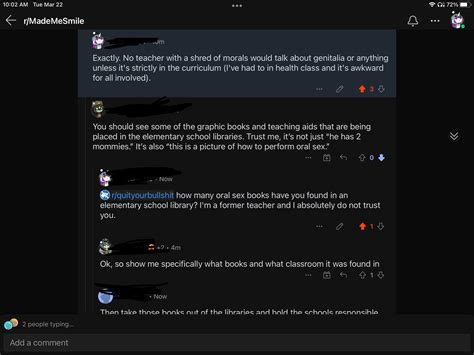 Clutch Your Pearls Because Your Elementary Schools Are Filled With Visual Oral Sex Books R