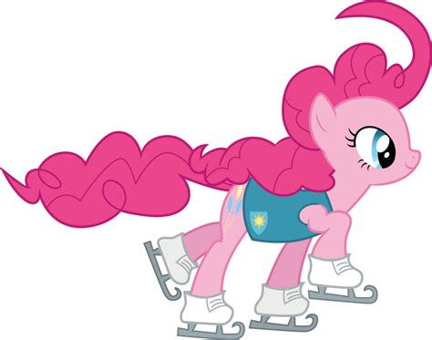 Ice Skater Pinkie Pie 2 By Cloudyglow On Deviantart