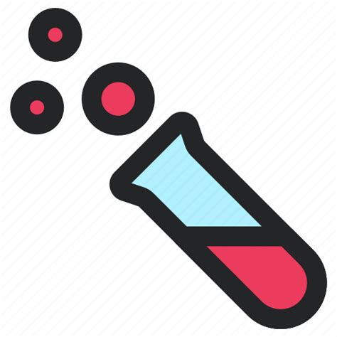 Science Test Tube Flask Liquid Chemical Testing Icon Download