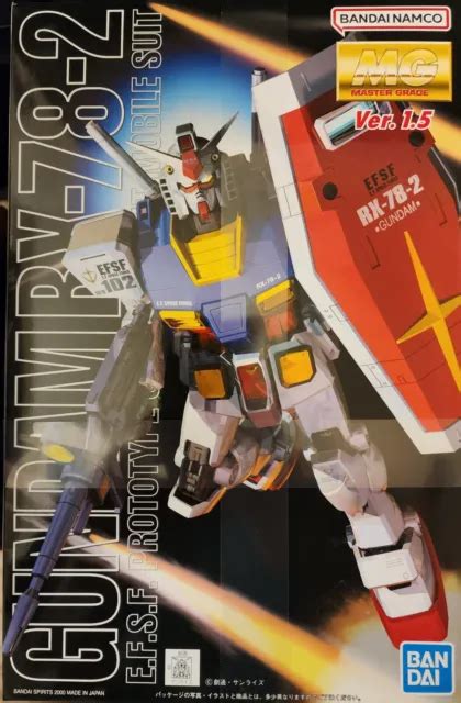 BANDAI HOBBY MOBILE Suit Gundam RX 78 2 Gundam Ver 1 5 MG 1 100 Model