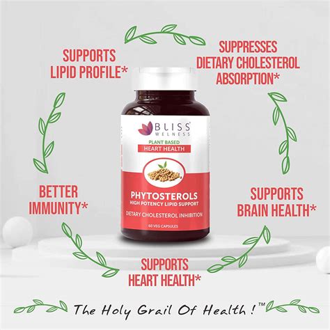 Buy Bliss Wellness Cholesterol Management Plant Sterols Supplement