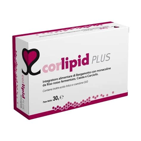 Corlipid Plus Cholesterol Level Supplement 30 Tablets