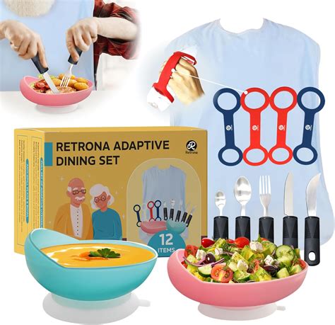 Retrona Adaptive Dining Set For Seniors And Disabled