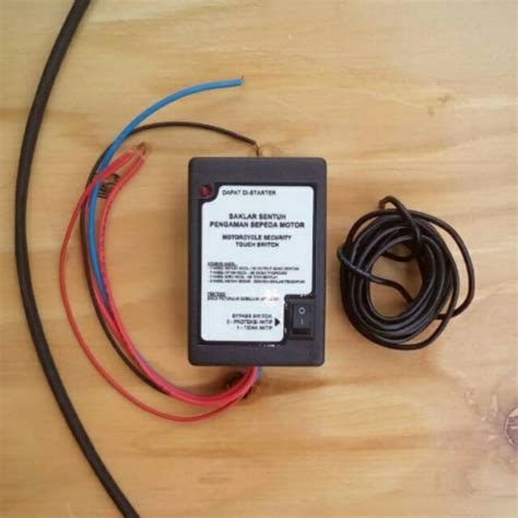 Jual Saklar Sensor Sentuh Pengaman Sepeda Motor Otomatis Kunci