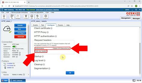 How To Setup Bearer Authentication For The Sms Client