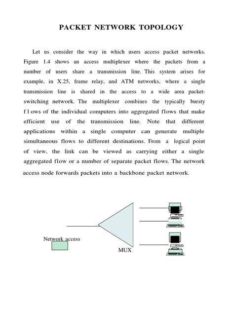 Packet Network Topology Pdf Pdf Router Computing Packet Switching