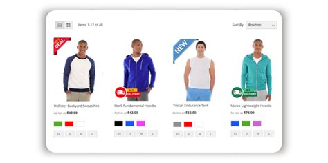 magento 2 product labels free product badges