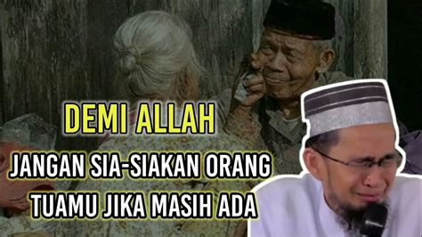 Ceramah Menyentuh Hati Ustadz Adi Hidayat YouTube