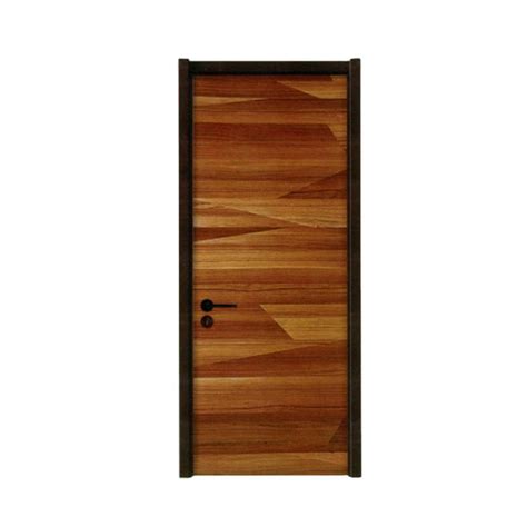 China Supply Indoor And Outdoor Interior Melamine Wood Pvc Door
