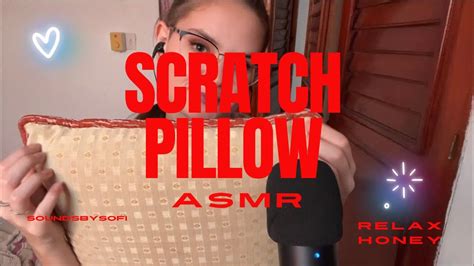 Asmr Scratching The Pillow For Relax Honey Youtube