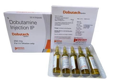 50 Mg Dobutamine Injection Ip At Best Price In Bhilwara By Meditrade