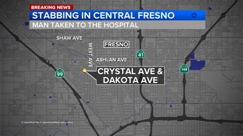 Man Hospitalized After Knife Attack Outside Fresno Apartment Complex