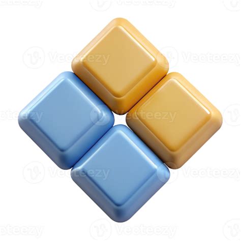 Quintessential Vintage Symmetrical Arrangement Of Four Rectangles Clean Lines Scalable Flat