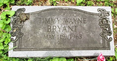 Timmy Wayne Bryant 1963 2008 Find A Grave Memorial
