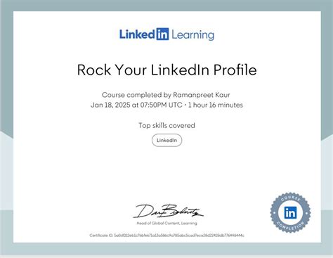 Ramanpreet Kaur Posted On Linkedin