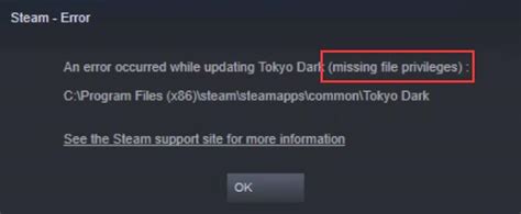 Fixed Steam Missing File Privileges On Windows 11 10 2023 Update