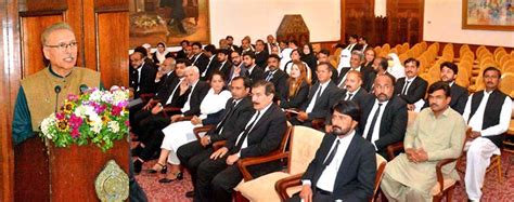 President Dr Arif Alvi Addressing The Seminar On Rule Of Law At