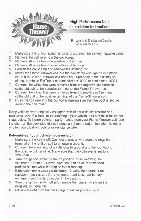 Pertronix High Performance Coil