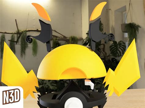 0026 Mega Raichu X Free 3d Print Model Makerworld