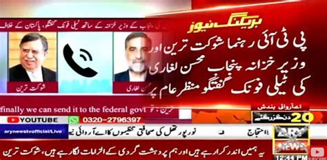 Imf Deal Shaukat Tarins Leaked Audio Surfaces