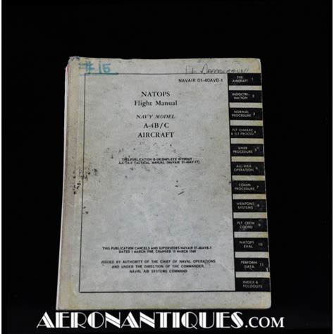 Natops A Skyhawk A Skyhawk Manual Skyhawk Flight Manual Natops Manual