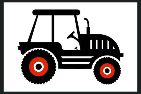 Premium Vector Modern Farm Tractor Vector Articons And Graphics