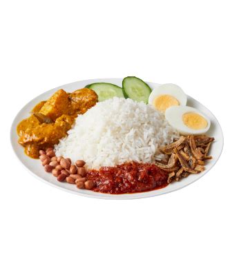 Classic Nasi Lemak With Curry Chicken ZUS Coffee Malaysia Tech
