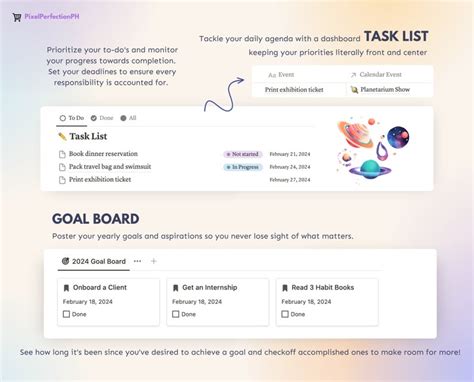 Creative Notion Template Ultimate Allinone Notion Life Planner That