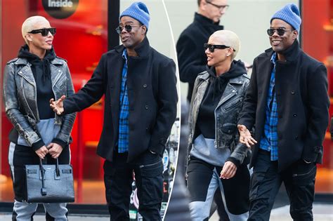 Hot New Couple Alert Chris Rock Steps Out With Amber Rose Ladun